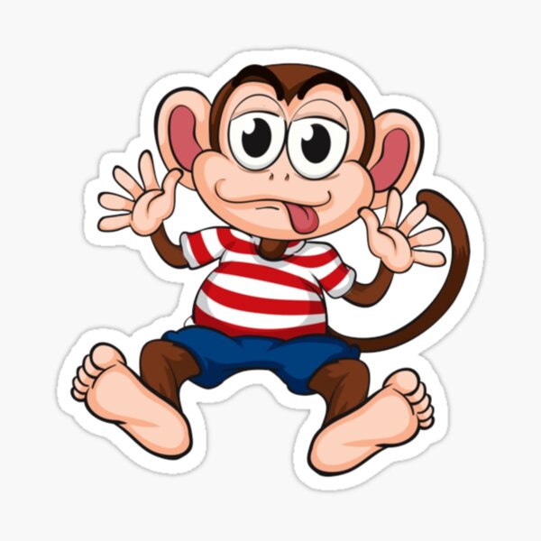 "funny cartoon" Sticker for Sale by ADAFOXSHOP | Redbubble