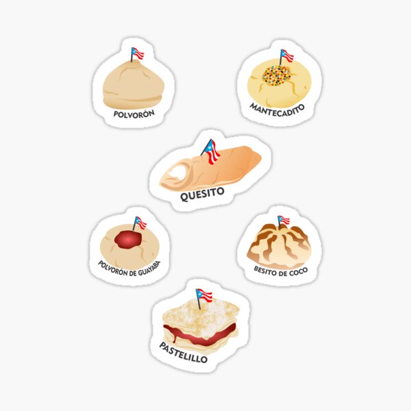 "Puerto Rican Bakery Boricua Desserts Polvorones Quesito Besitos de ...