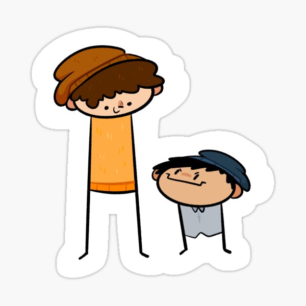 "toll n smol" Sticker for Sale by jaydoesthings | Redbubble