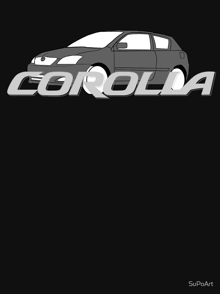 "Toyota corolla e12" T-shirt for Sale by SuPoArt | Redbubble | toyota t ...