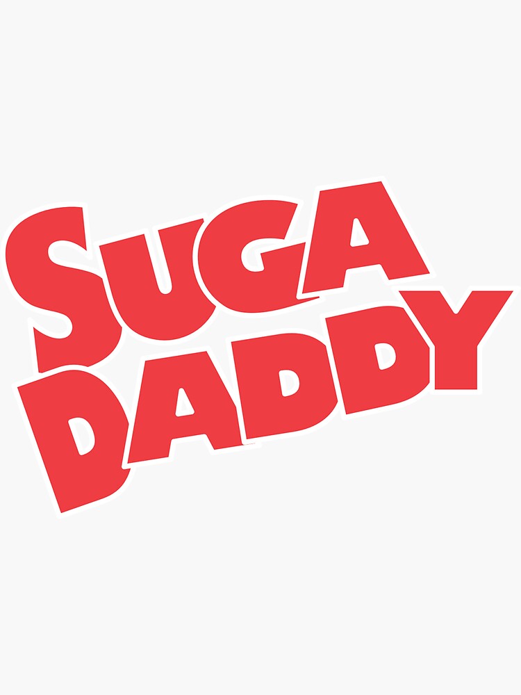 "Suga Daddy" Sticker for Sale by nrgardner | Redbubble