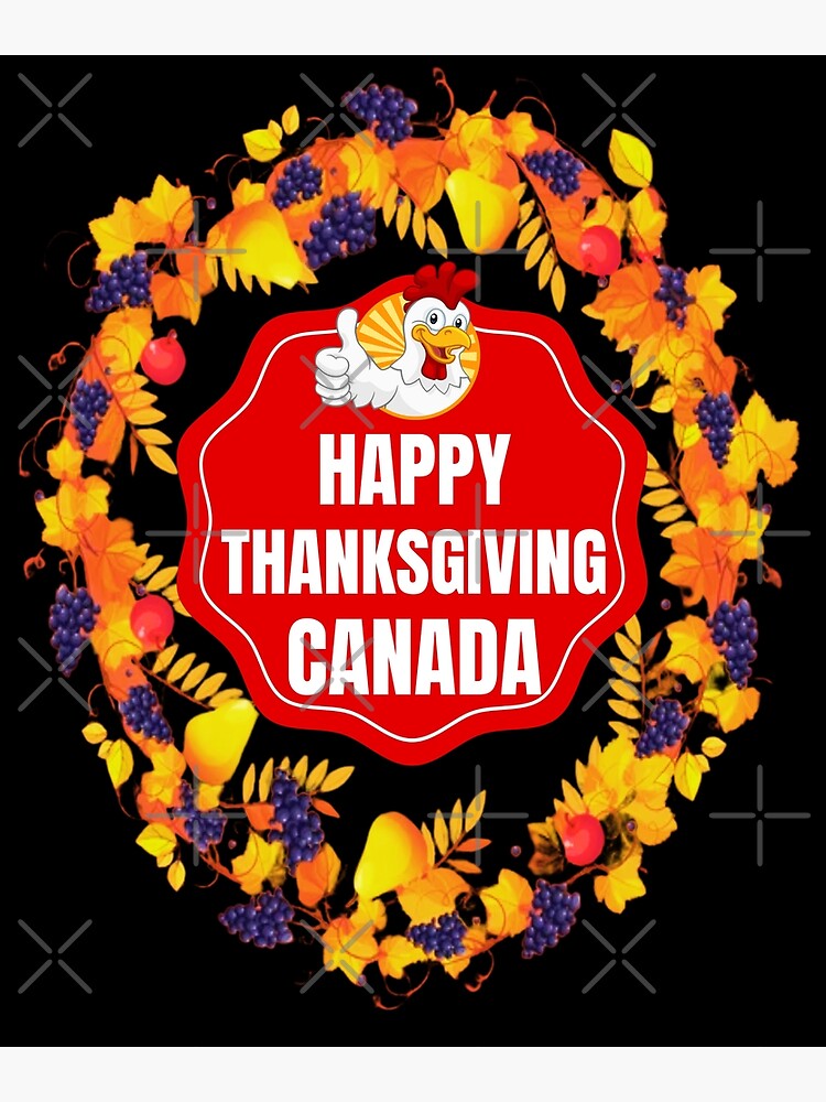"Happy thanksgiving canada 2022 | holiday greetings | gifts for ...