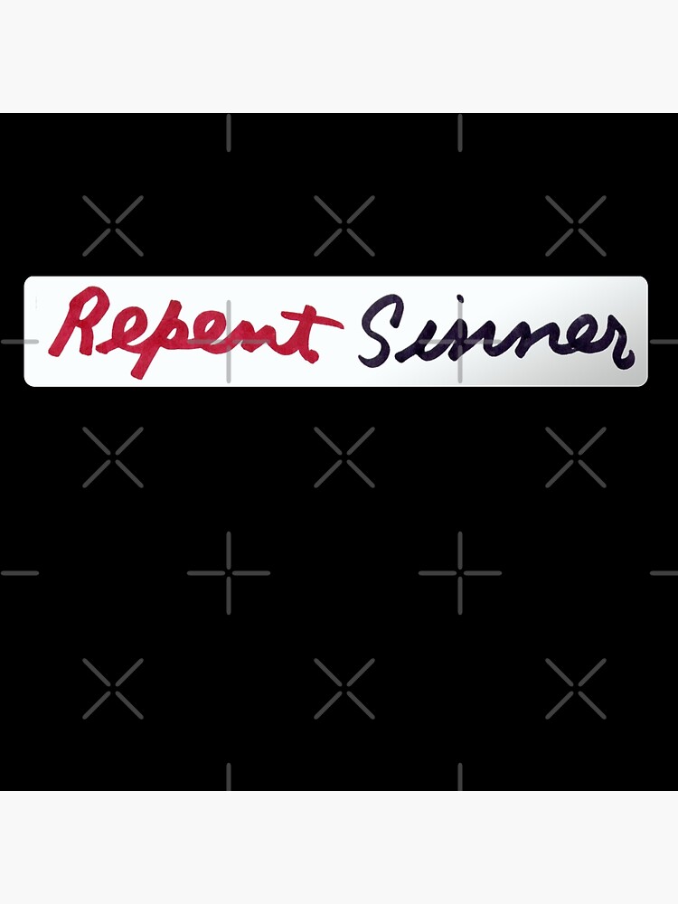 "Repent Sinner — Vancouver urban legend original fun" Poster for Sale ...