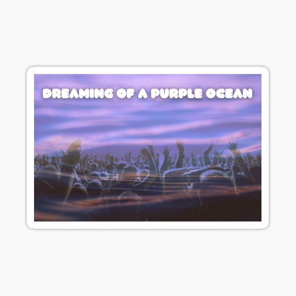 "ARMY Purple Ocean" Sticker for Sale by pinkmicrophone | Redbubble