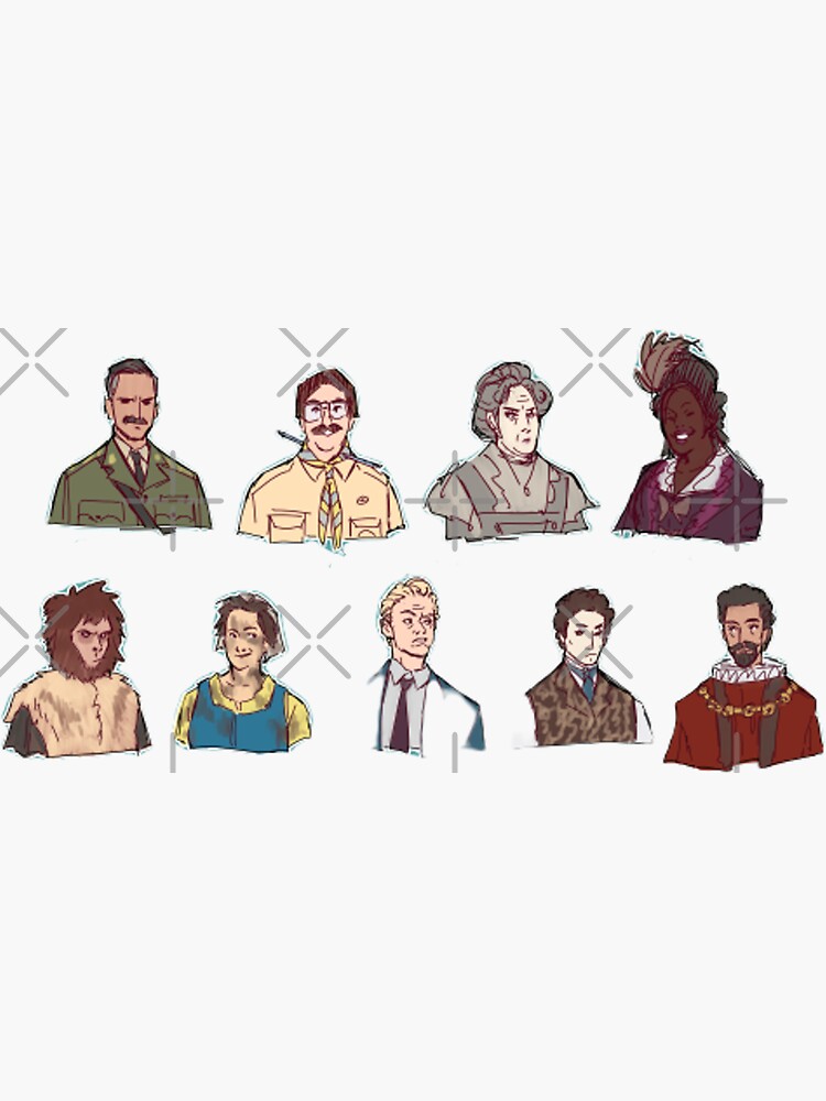 "Bbc Ghosts Mary" Sticker for Sale by JamyShop | Redbubble