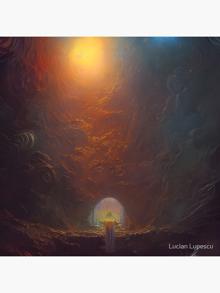 "The Cosmic Man" Poster for Sale by lupescu81 | Redbubble