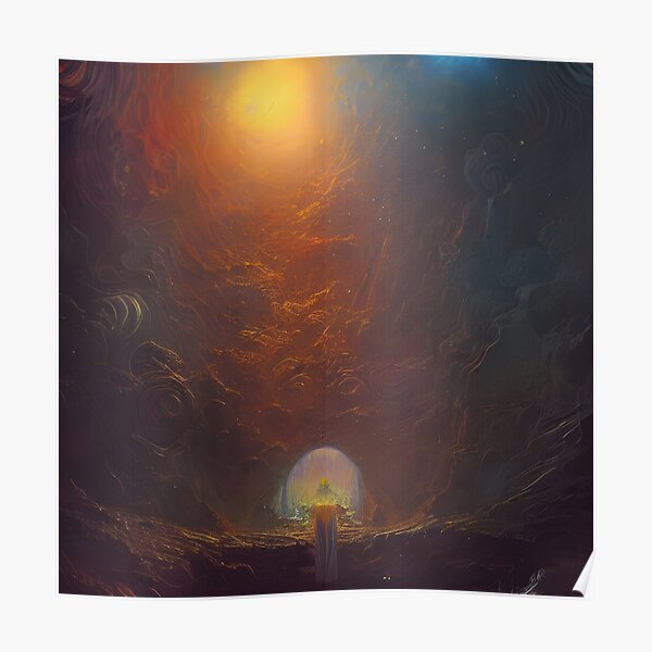 "The Cosmic Man" Poster for Sale by lupescu81 | Redbubble