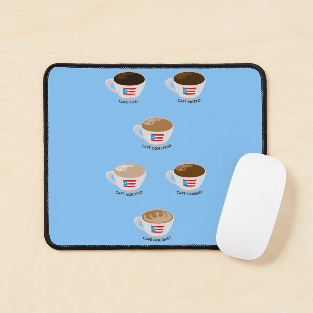 "Puerto Rican Coffee Boricua Flag Cafe con Leche Puya Prieto Alechao ...