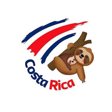 "Costa Rican Sloth Bear" Sticker by MarcosSolisC | Redbubble