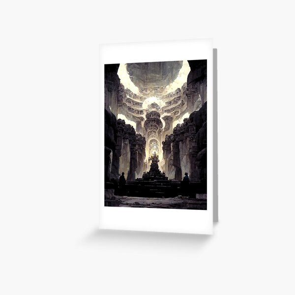 "The Dwarven Hidden Temple" Greeting Card for Sale by TheHouseMaster ...