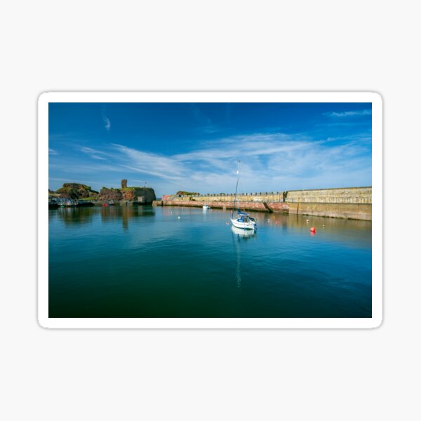 "Dunbar Harbour, East Lothian, Scotland" Sticker for Sale by Kasia-D ...