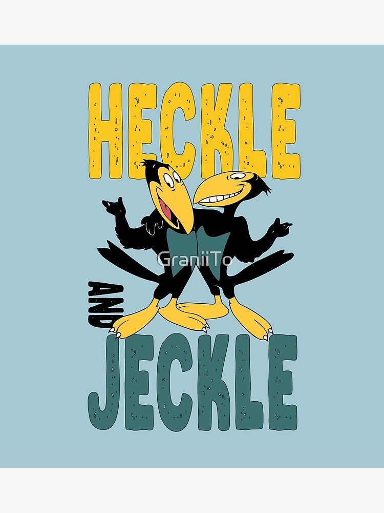 "Heckle and Jeckle | Saturday Morning Cartoons" Poster for Sale by ...
