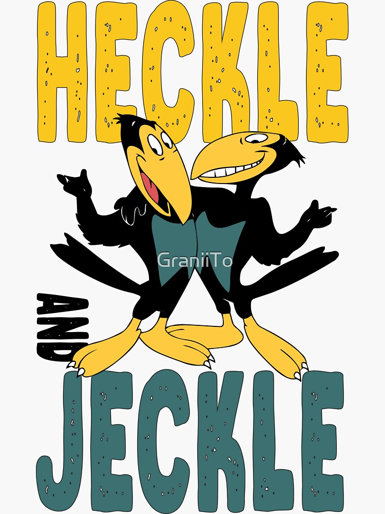 "Heckle and Jeckle | Saturday Morning Cartoons" Sticker for Sale by ...