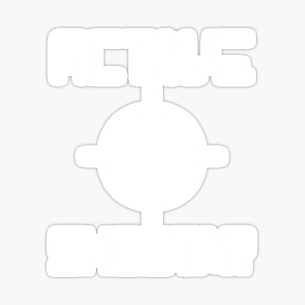 "ACTIVE SHOOTER" Sticker for Sale by roarclub | Redbubble