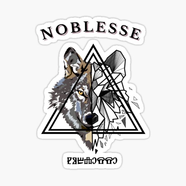 "Diamond wolf split face black" Sticker for Sale by HrisBo | Redbubble