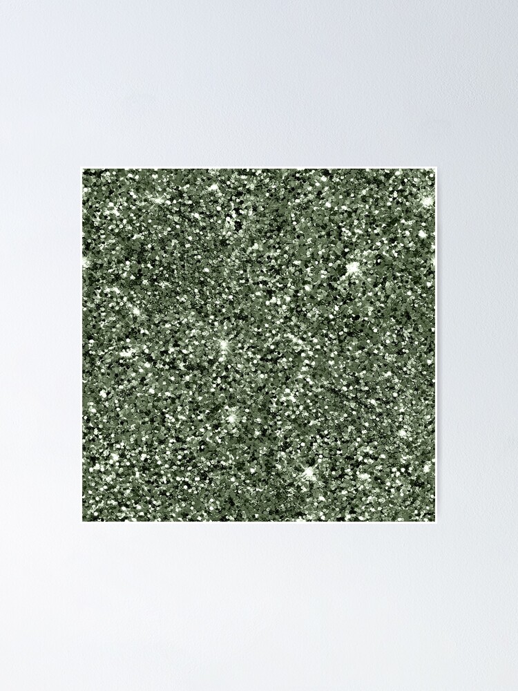 " Luxury Sage Glitter Background 18" Poster for Sale by TrendyGlitter ...