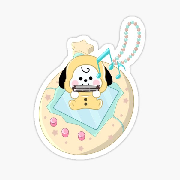"Chimmy Tamagotchi" Sticker for Sale by Animangagirl | Redbubble