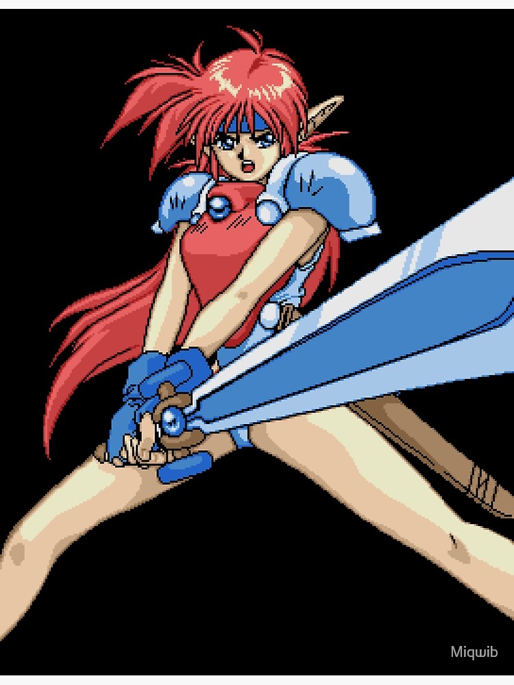 "Popful Mail (Sega CD) Intro " Poster by Miqwib | Redbubble