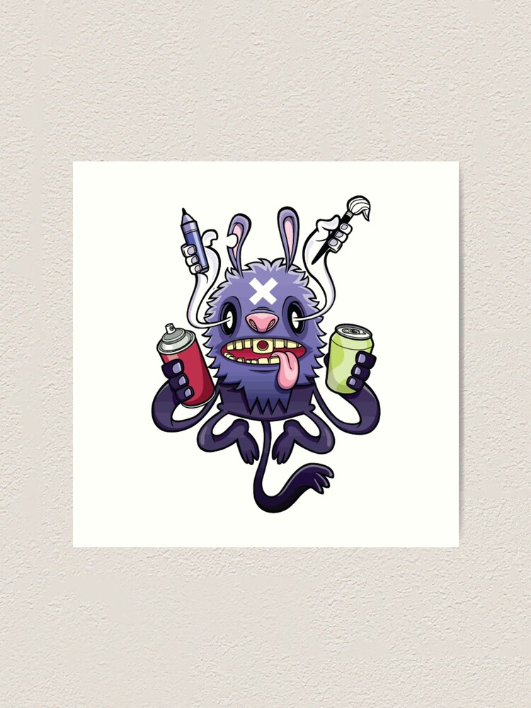 "Vector illustration Cartoon mythical creatures with many arms and legs ...