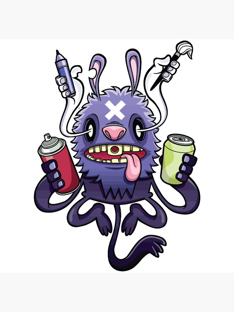 "Vector illustration Cartoon mythical creatures with many arms and legs ...