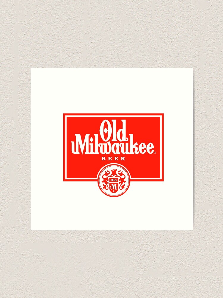"Old Milwaukee logo tshirt / sticker / gift/ merchandise" Art Print for ...