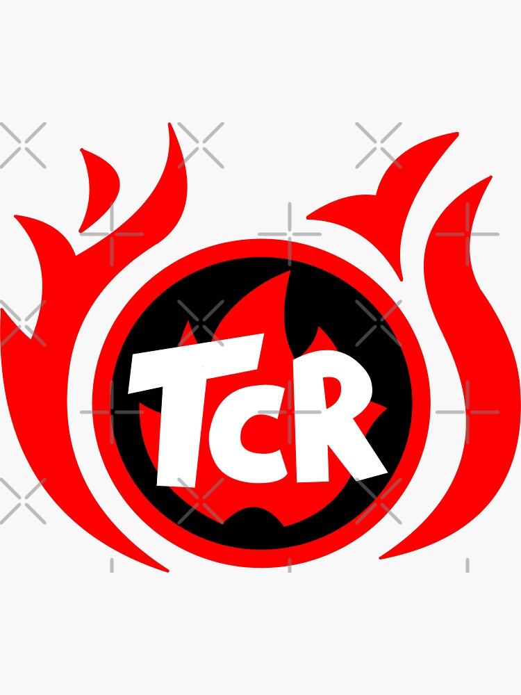 "TCR Logo" Sticker for Sale by TeamCodeRed | Redbubble