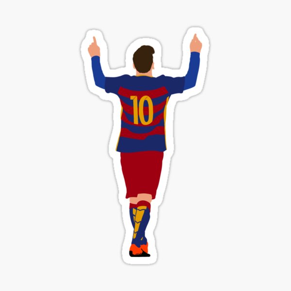 "Lionel Messi - FC Barcelona" Sticker for Sale by trending-staff ...