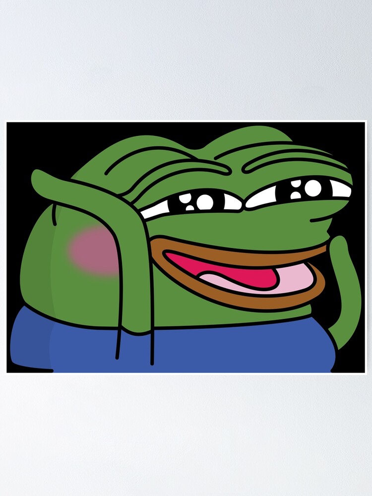 "Hilarious Peepo" Poster for Sale by Zinex | Redbubble