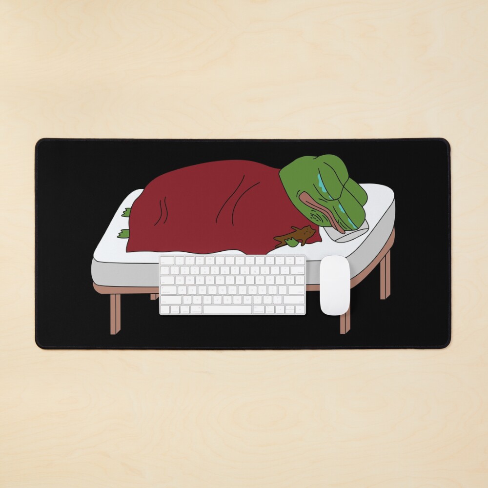 "Crying Peepo in bed" Poster by Zinex | Redbubble