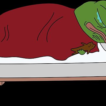 "Crying Peepo in bed" Poster by Zinex | Redbubble