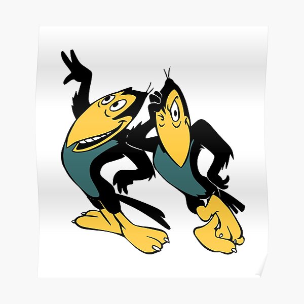 "Heckle and Jeckle - Saturday Morning Cartoons" Poster for Sale by ...