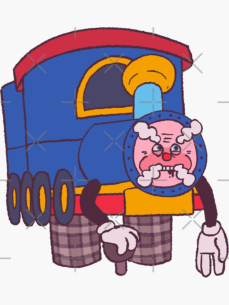 "DHMIS - Choo Choo/Transport Man" Sticker for Sale by Epoxxalypz ...