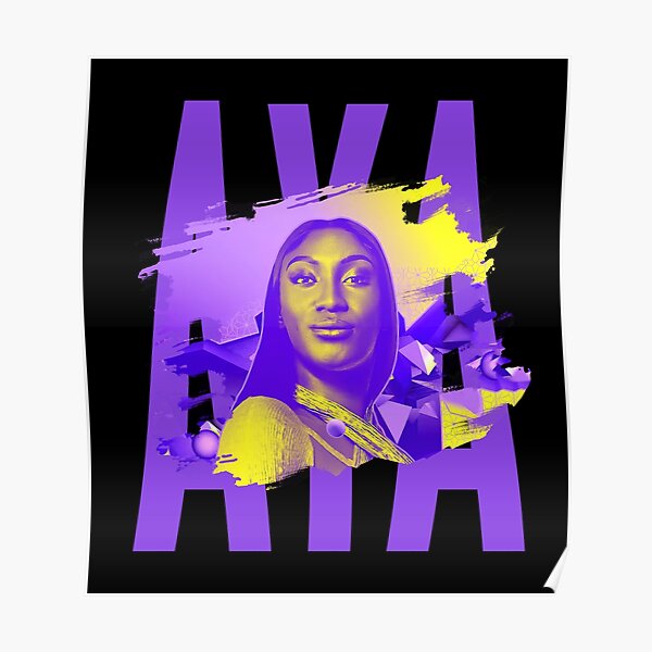 "Aya Nakamura Photo With Text Purple" Poster for Sale by TheSouthWind ...