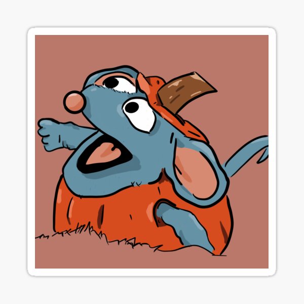 "Halloween Tutter Mouse " Sticker for Sale by Teenydrawings | Redbubble
