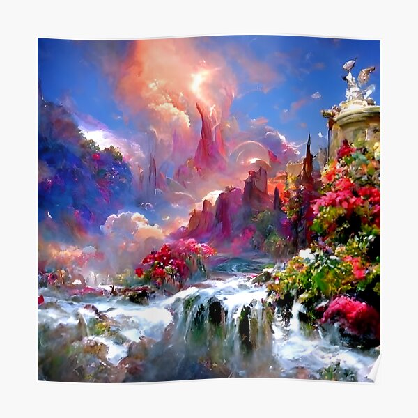 "Ethereal " Poster for Sale by manacosmicdance | Redbubble