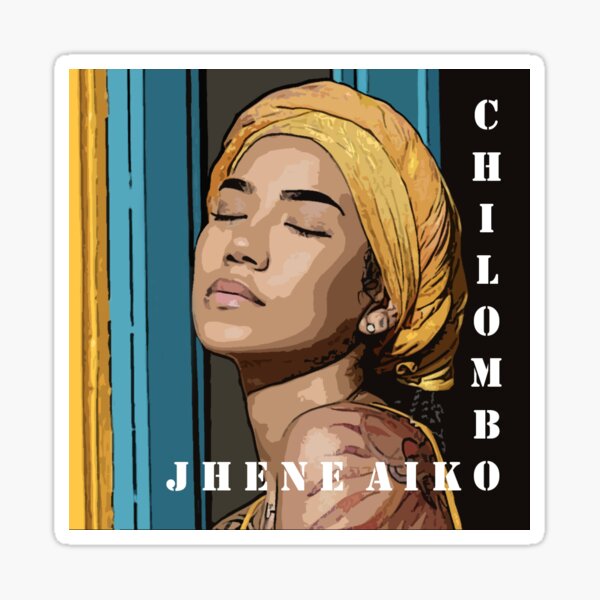 "Jhene Aiko Chilombo Album Cover" Sticker for Sale by arianna1mylonas ...