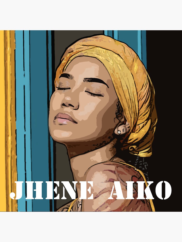 "Jhene Aiko Chilombo Album Cover" Sticker for Sale by arianna1mylonas ...