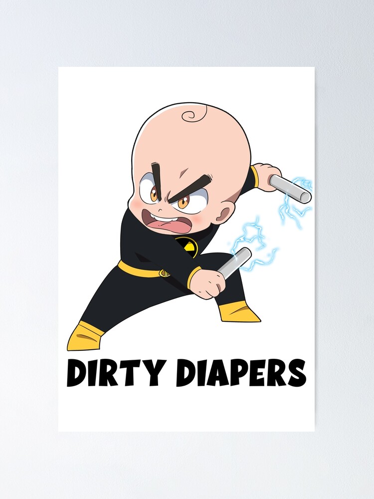 "DANGER BABIES: DIRTY DIAPERS" Poster for Sale by Jfree99 | Redbubble