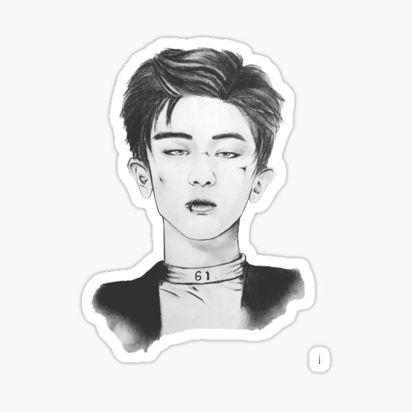 "EXO - Chanyeol" Sticker by enami | Redbubble