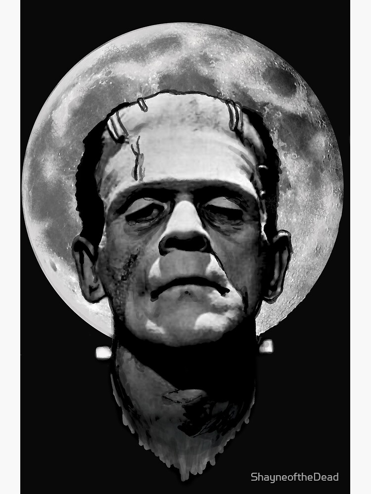 "Frankenstein Moon" Poster for Sale by ShayneoftheDead | Redbubble