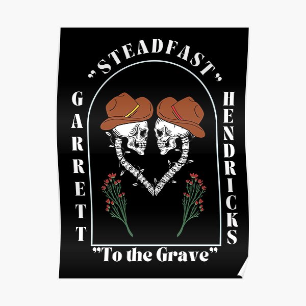 "Steadfast (cowboy alternate)" Poster for Sale by gbhendysongs | Redbubble