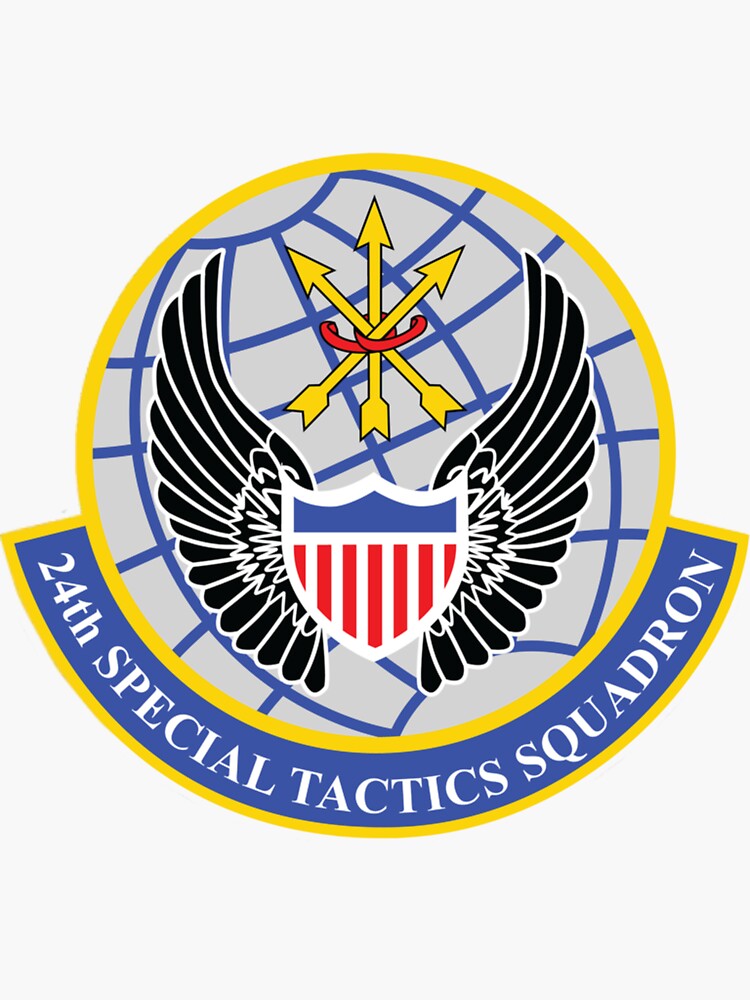 "24th Special Tactics Squadron" Sticker for Sale by DuckDuckJeep ...