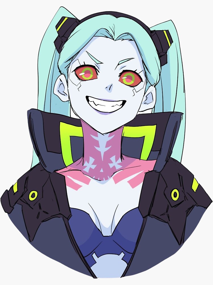 "cyberpunk edgerunners" Sticker for Sale by PRINTYDESING1 | Redbubble