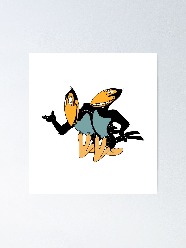 "Heckle and Jeckle - Saturday Morning Cartoons" Poster for Sale by ...