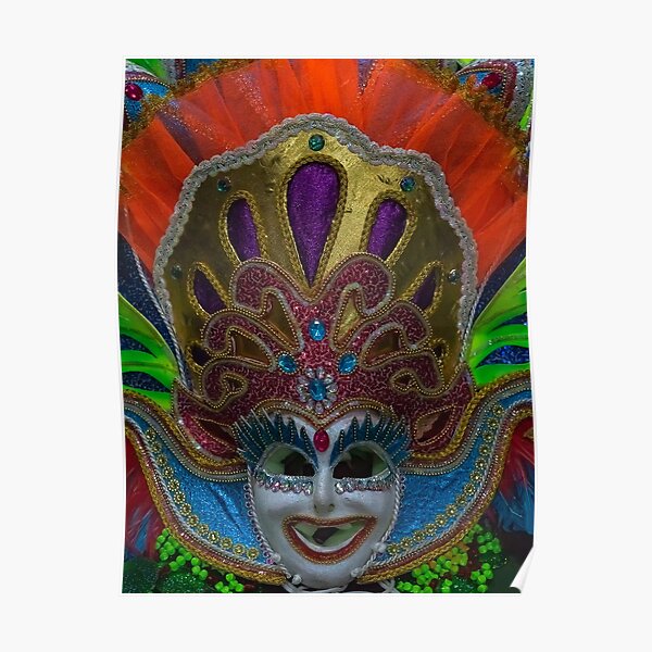 "Masskara Festival Bacolod City Philippines" Poster for Sale by ...