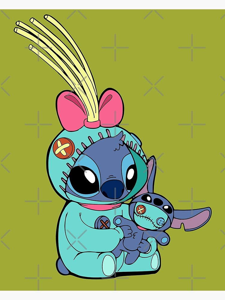 "Stitch and Scrump" Poster for Sale by LuuAn | Redbubble
