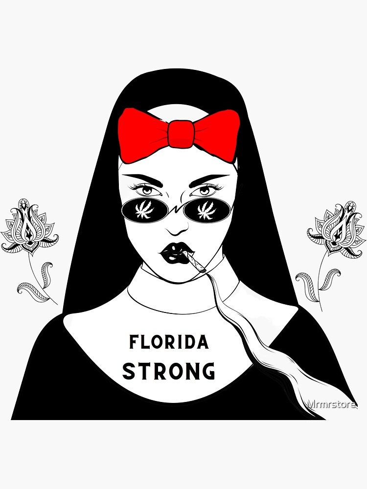 "Florida strong" Sticker for Sale by Mrmrstore | Redbubble