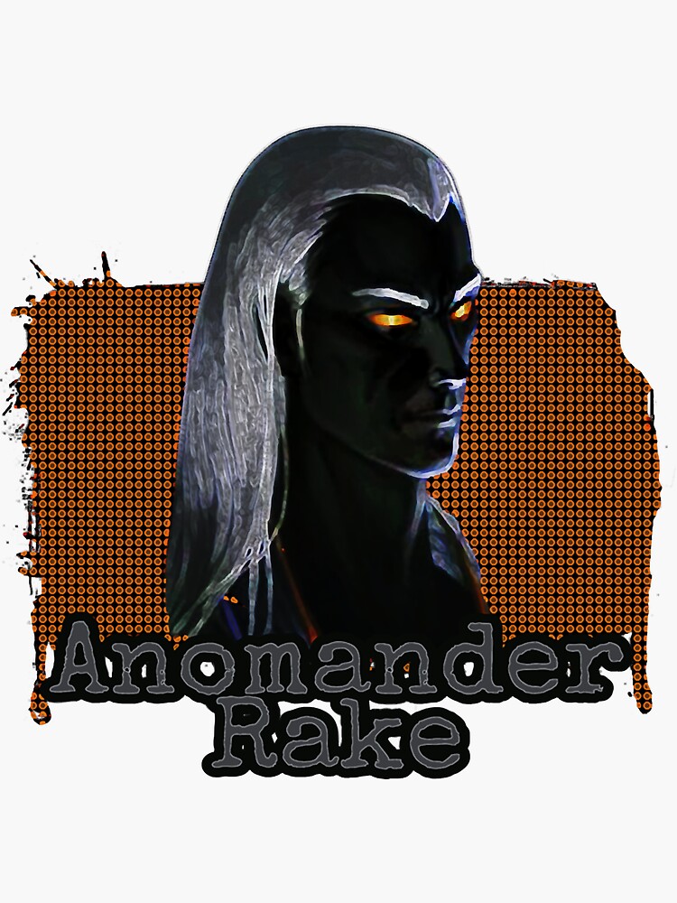 "Anomander Rake " Sticker for Sale by DameDarcy | Redbubble