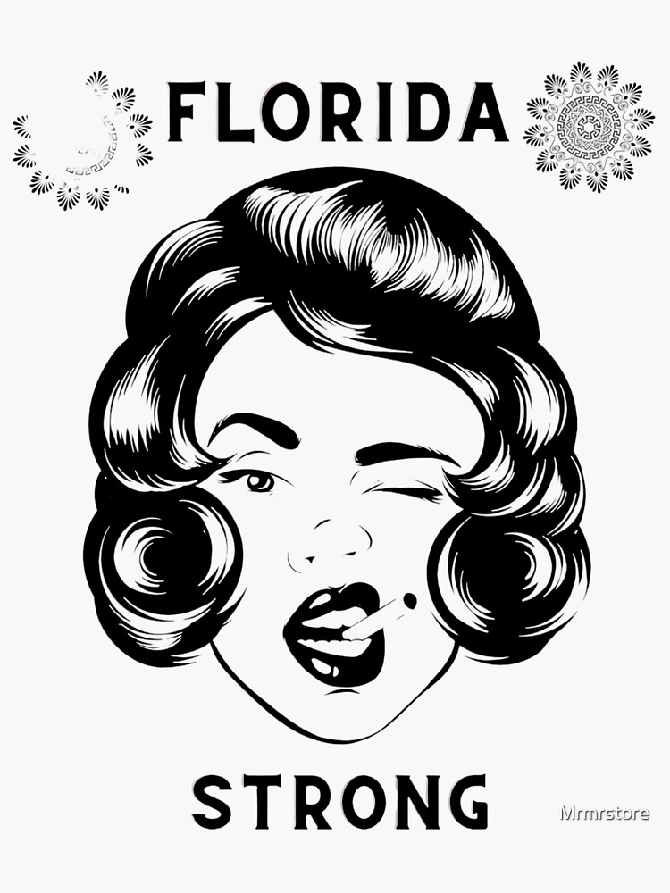 "Florida strong" Sticker for Sale by Mrmrstore | Redbubble