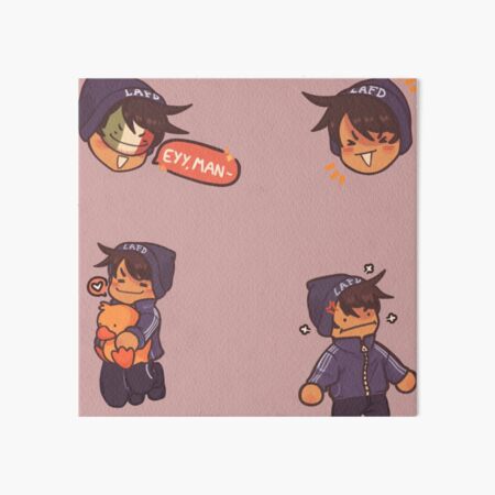 "Quackity sticker pack!!" Art Board Print for Sale by BernieGrant ...